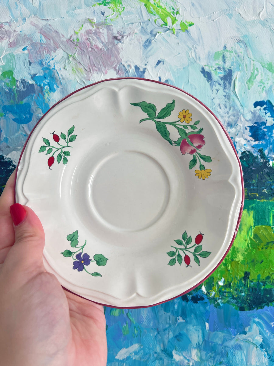 Carlton Varney Saucers (4) – Grandmillennial Shop