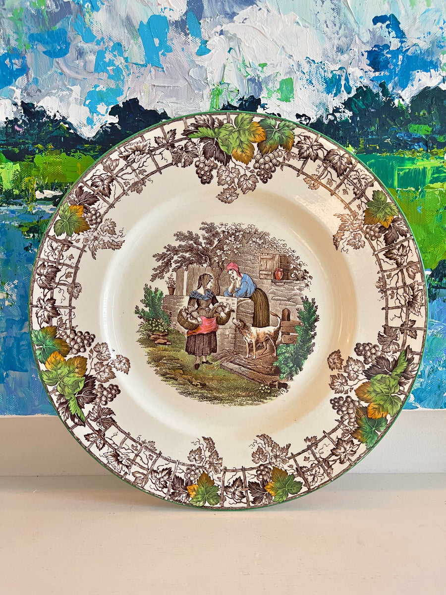Pair of Spode Byron Dinner Plates – Grandmillennial Shop