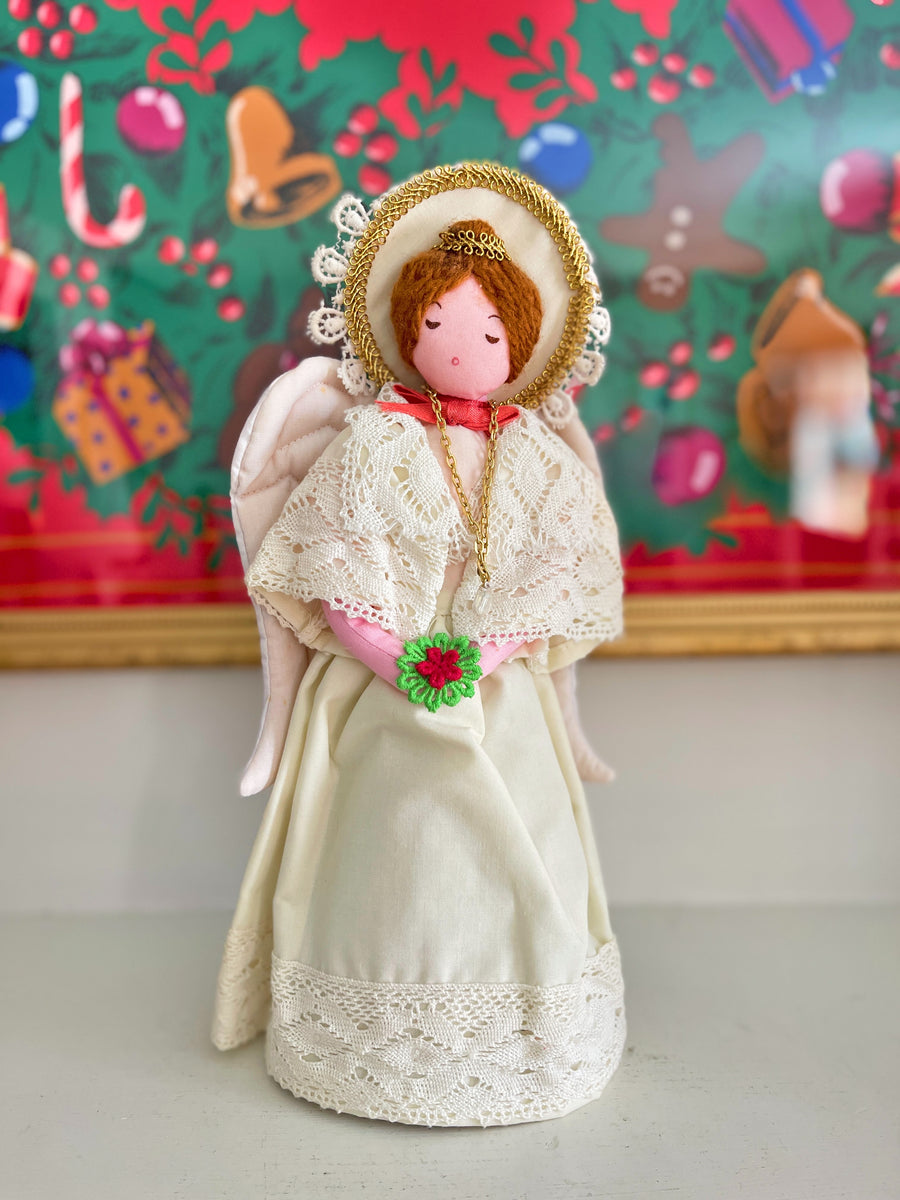 Vintage Angel Tree Topper – Grandmillennial Shop