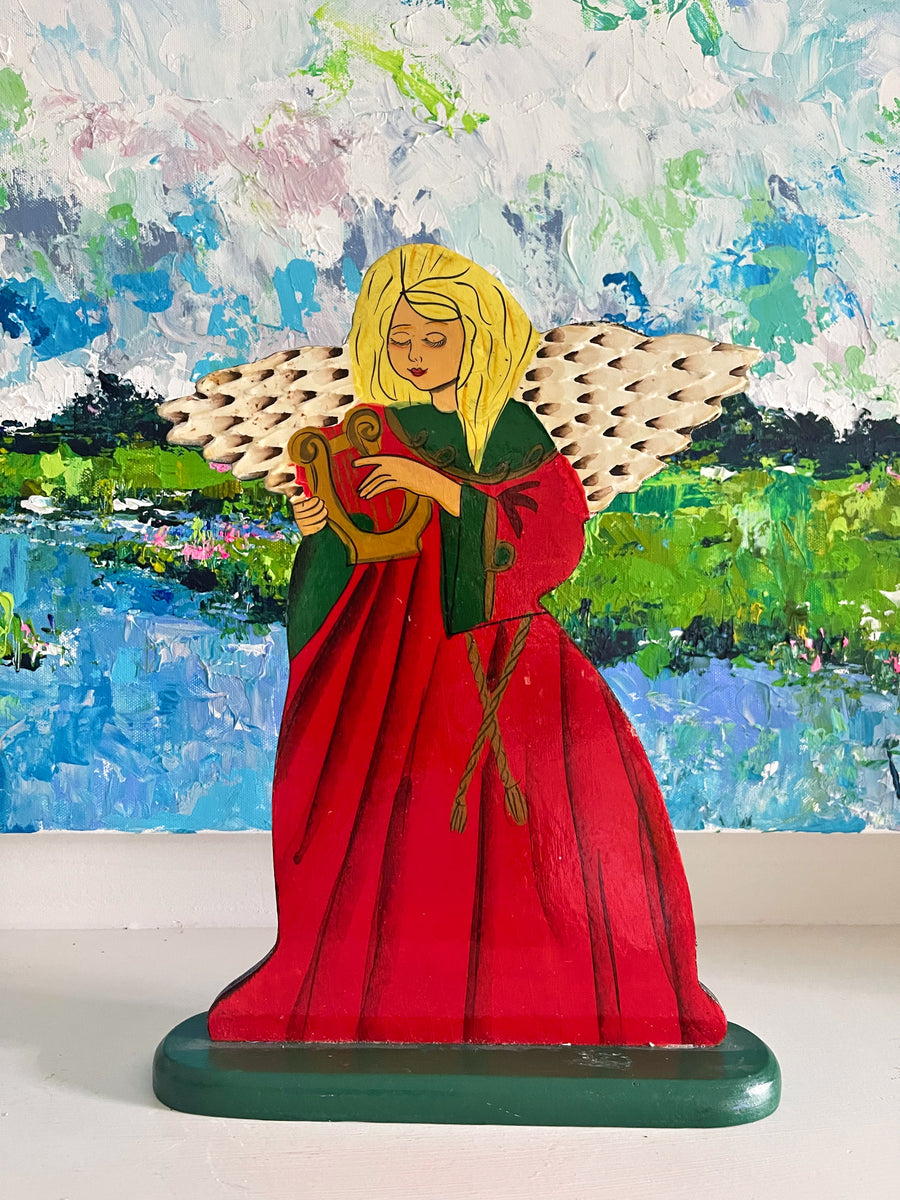 Wooden Angel Stand-Up – Grandmillennial Shop